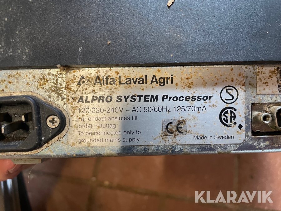 Aktivitetsmätare DeLalaval Alpro System, Leksand, Klaravik a