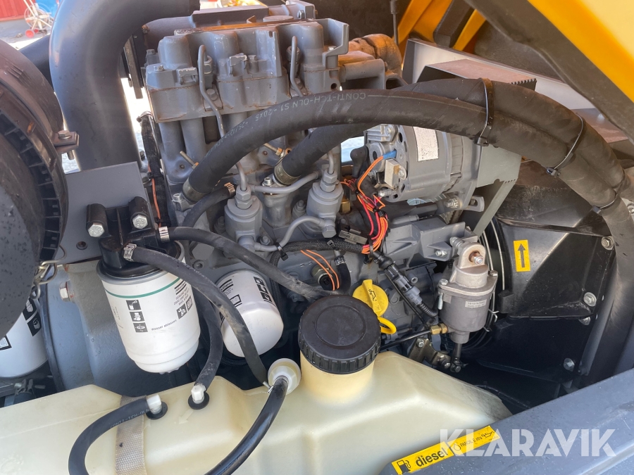 Kompressor Atlas Copco XAS47, Östhammar, Klaravik auktioner