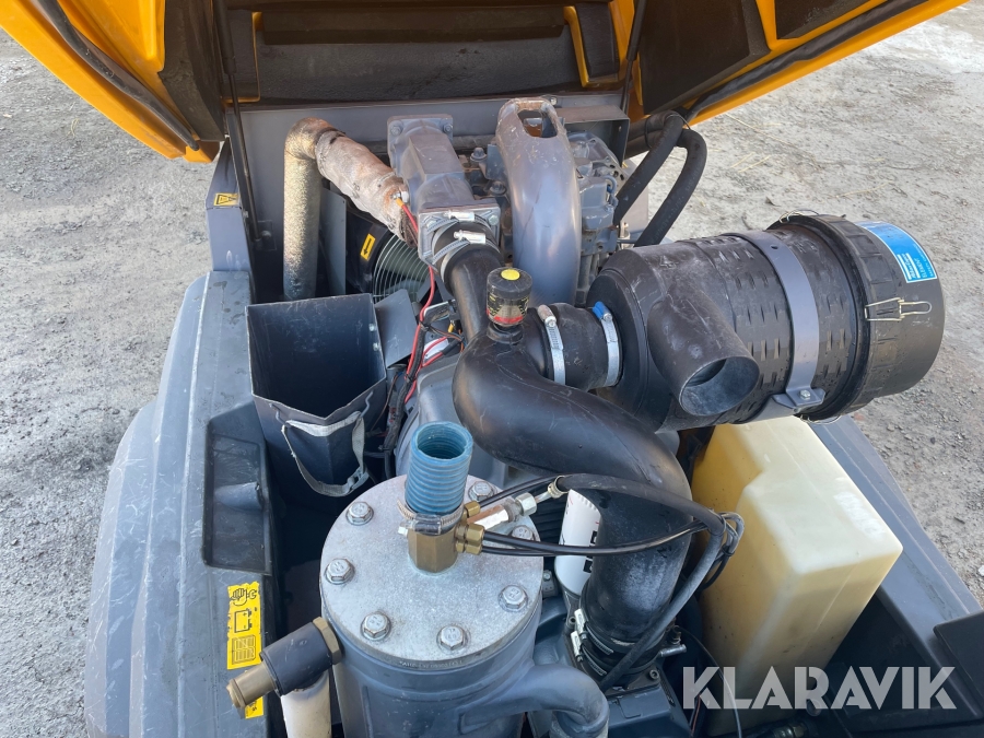 Kompressor Atlas Copco XAS47, Östhammar, Klaravik auktioner