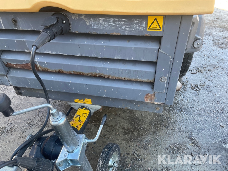 Kompressor Atlas Copco XAS47, Östhammar, Klaravik auktioner