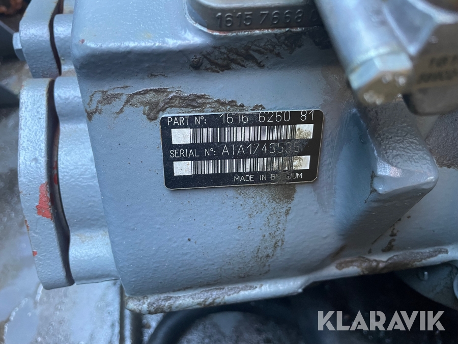Kompressor Atlas Copco XAS47, Östhammar, Klaravik auktioner