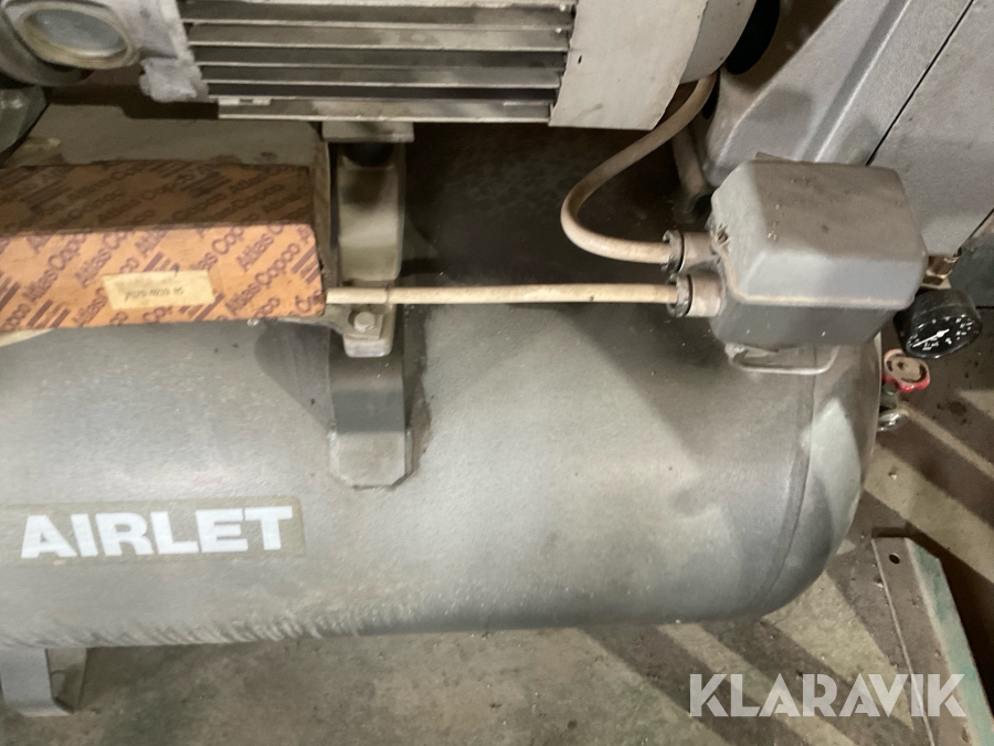 Kompressor Atlas Copco Airlet Le8 , Lycksele, Klaravik aukti