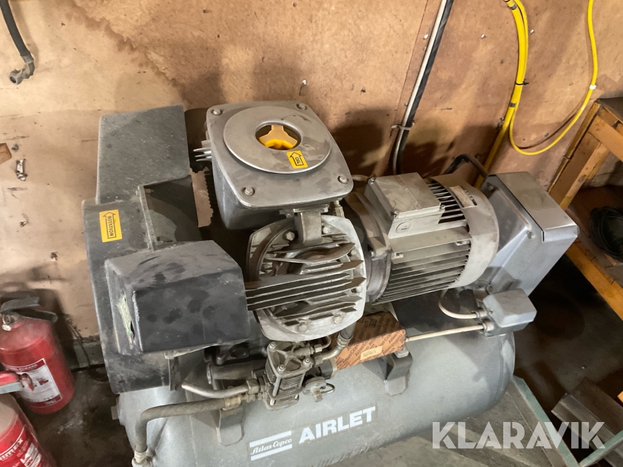Kompressor Atlas Copco Airlet Le8 , Lycksele, Klaravik aukti