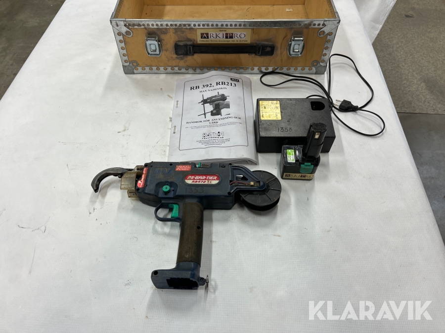 Najmaskin Max RB472, Järfälla, Klaravik auktioner