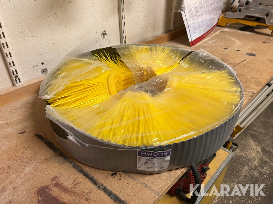 Borstar till Holms Sopvals samt gummisköldar Holms, Haninge,