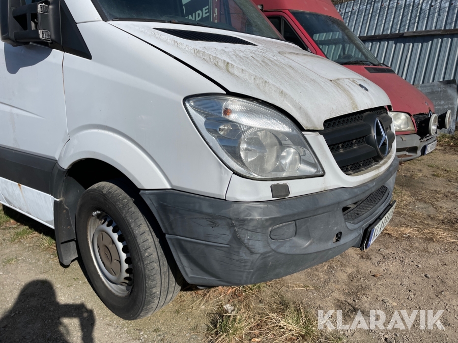 Skåpbil Mercedes Benz Sprinter, Karlskrona, Klaravik auktion