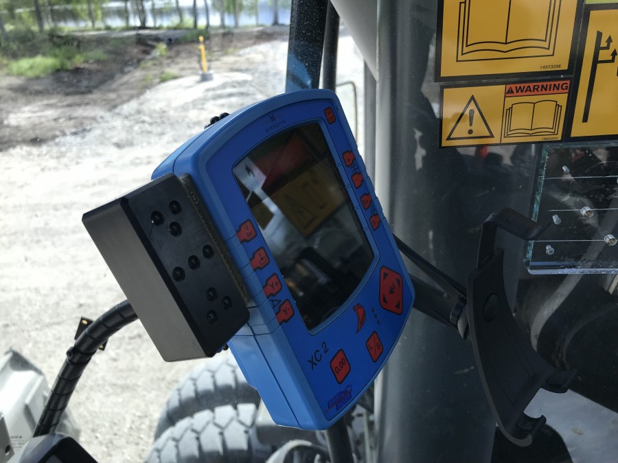 Hjulgrävare m Maskinstyrning & Tiltrotator