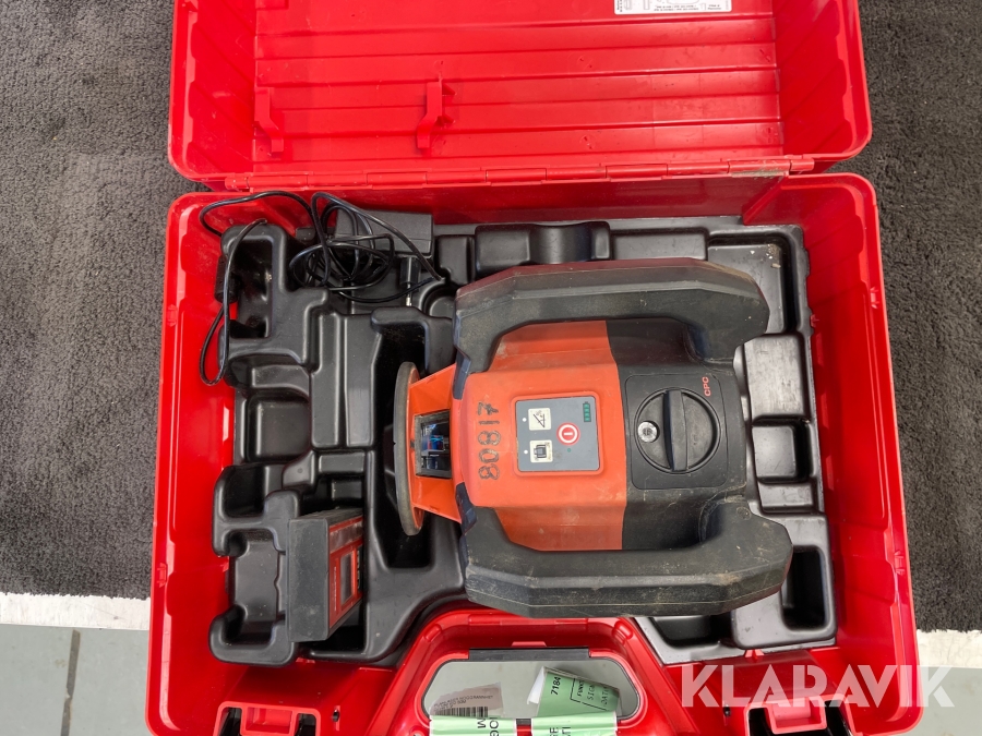 Planlaser och lasermottagare Hilti PR2-HS & PRA20, Svalöv, K