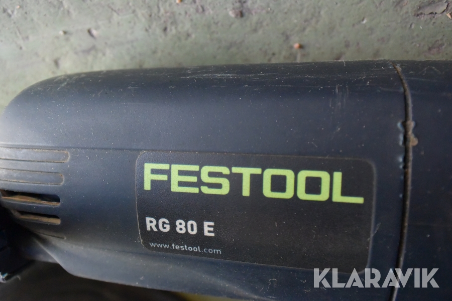 Ytfräs & Tapetborttagning maskin Festool & Duri RG 80 E Plus & Ministripper