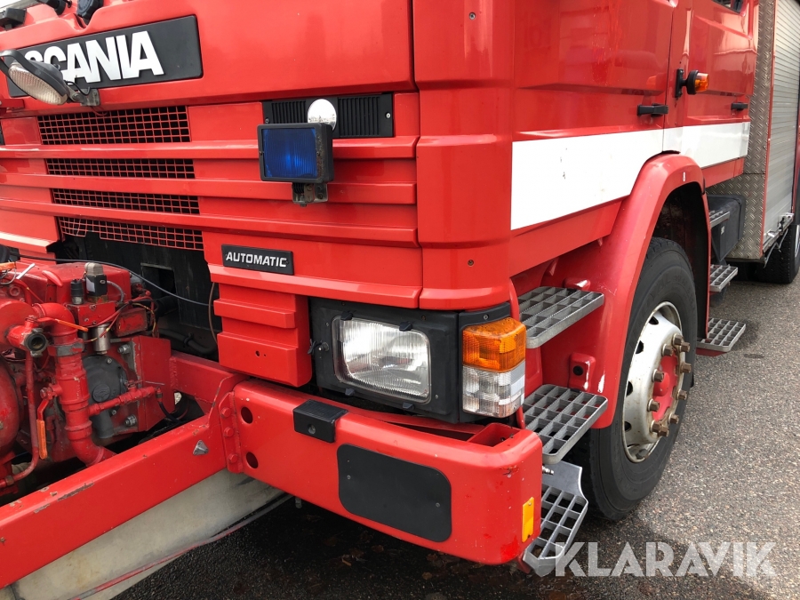 Brandbil Scania P92M 4X2LS42K Släckbil