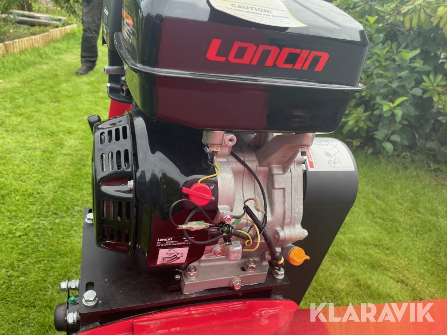 Flismaskin 15HP (15 hk) Loncin motor, Tibro, Klaravik auktio