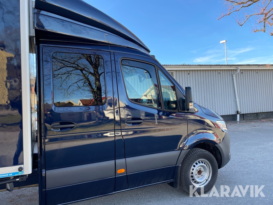 Lätt lastbil Mercedes-Benz Sprinter, Svenljunga, Klaravik au
