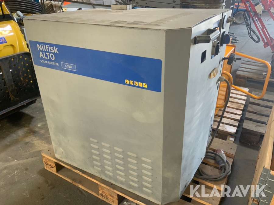 Hetvattentvätt Nilfisk Alta Solar booster 7-58D, Malmö, Klar