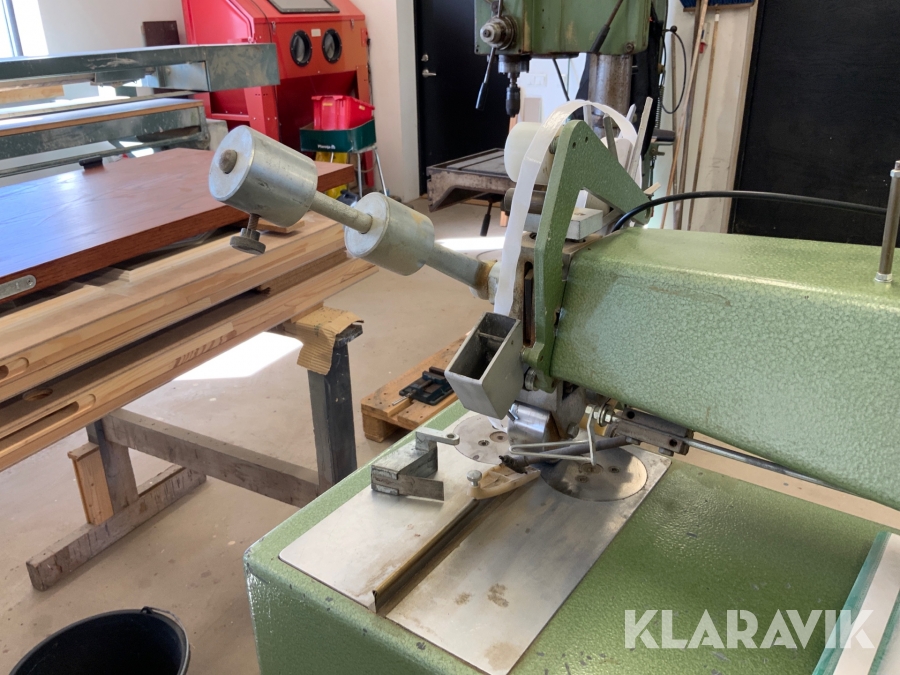 Fanerlimningsmaskin Kuper FW/J 900, Borgholm, Klaravik aukti
