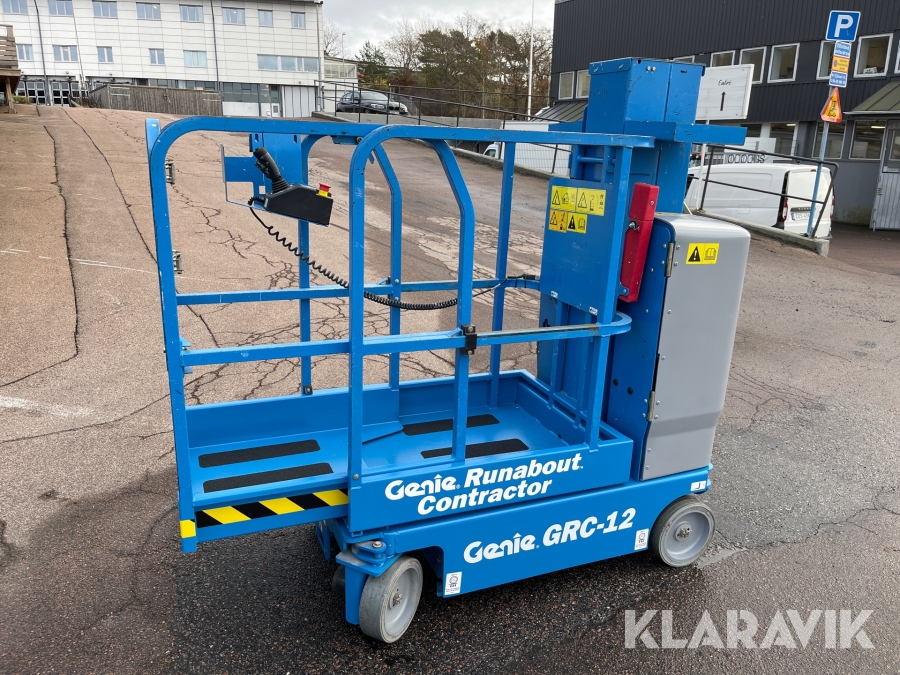 Pelarlift Genie GRC-12, Göteborg, Klaravik auktioner