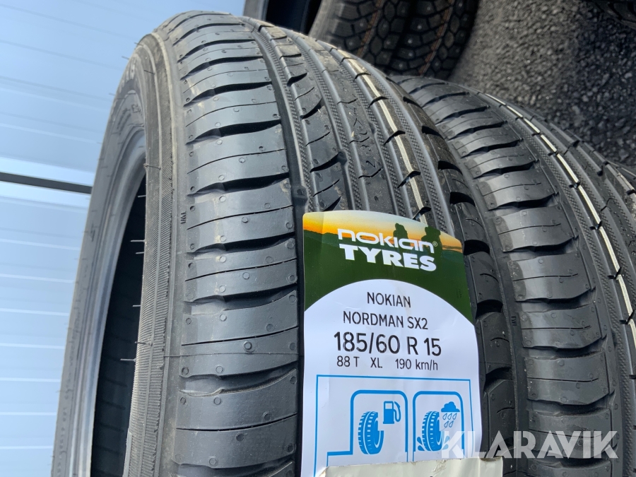 Däck Nokian Nordman SX2 185/60 R15, Alingsås, Klaravik auk