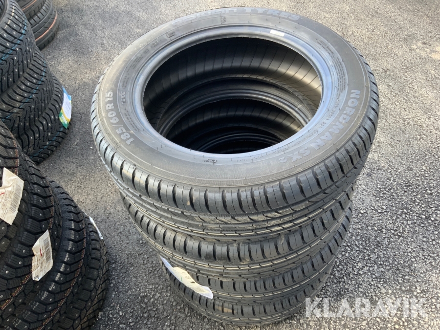 Däck Nokian Nordman SX2 185/60 R15, Alingsås, Klaravik auk