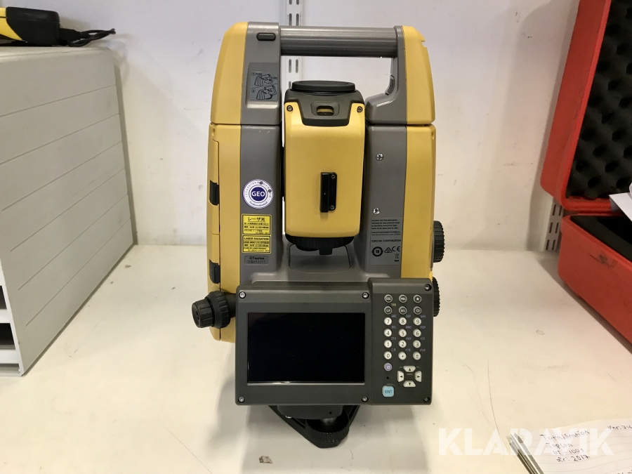 Totalstation Topcon GT-1001 med utrustning
