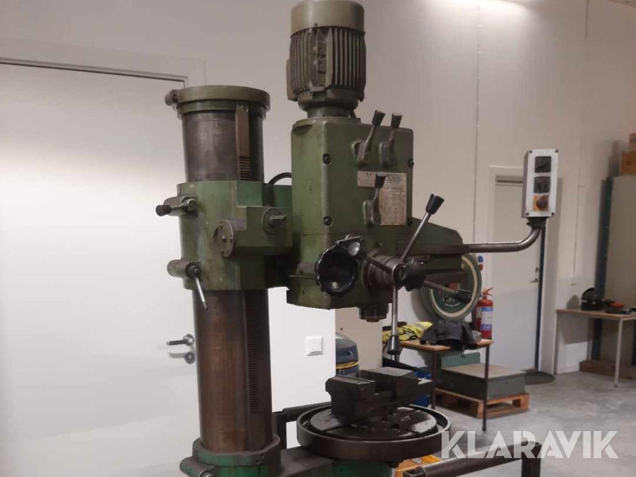 Pelarborrmaskin Modig RBM 28 B, Norrtälje, Klaravik auktione