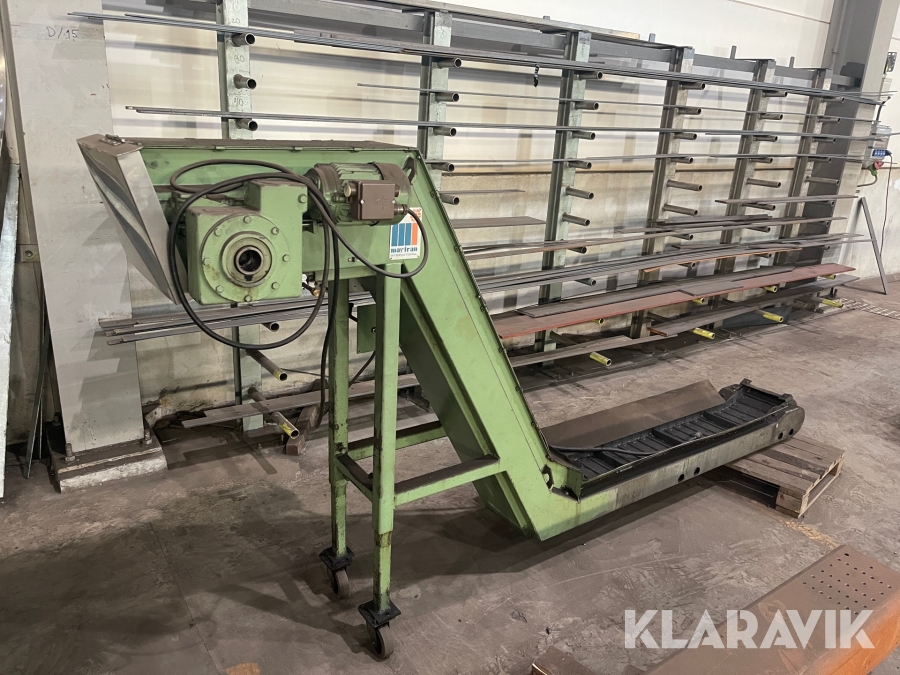 Spåntransportör Mayfran 1141.85, Kungälv, Klaravik auktio