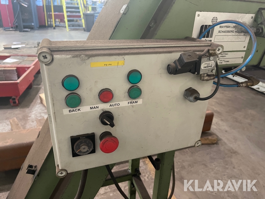 Spåntransportör Mayfran 1141.85, Kungälv, Klaravik auktio