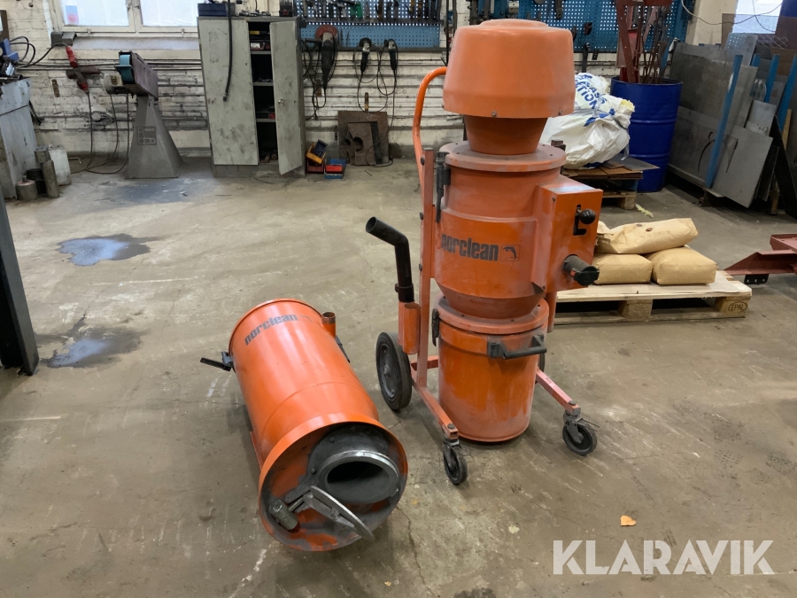 Industridammsugare Norclean Ejector NE42, Älmhult, Klaravik