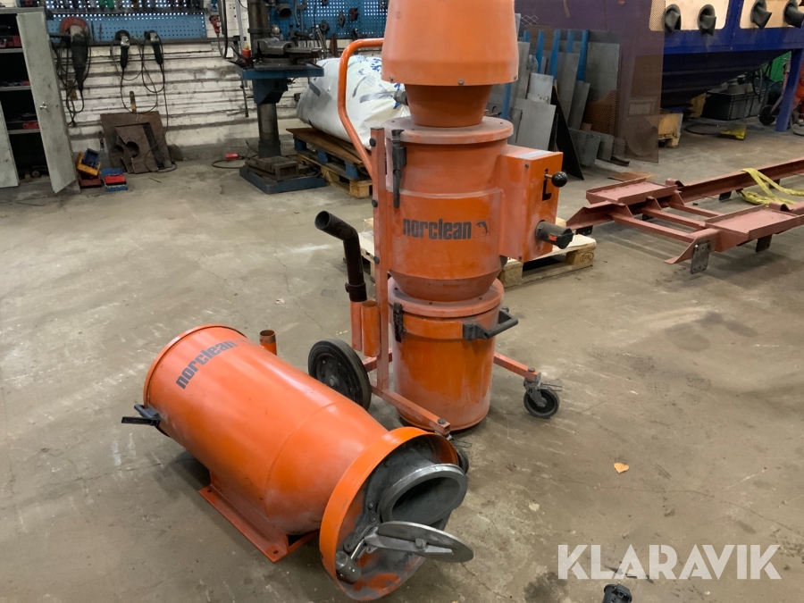 Industridammsugare Norclean Ejector NE42, Älmhult, Klaravik