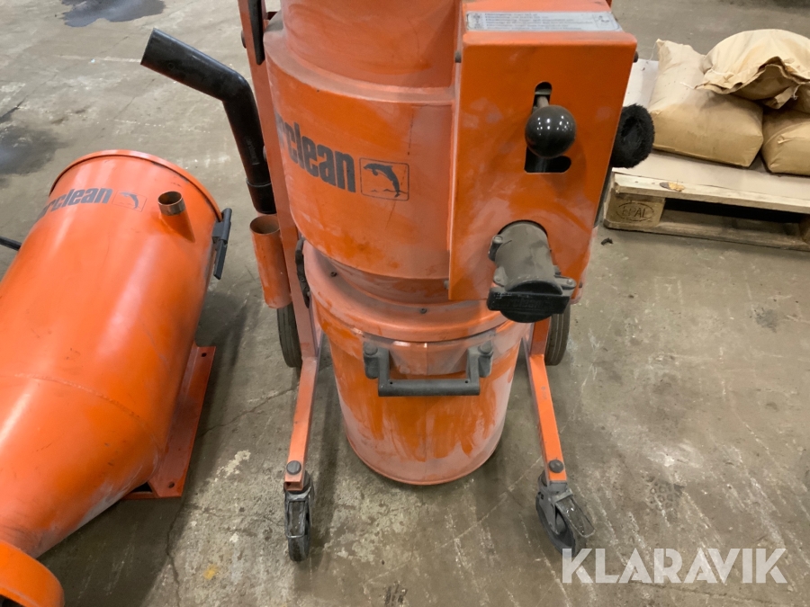 Industridammsugare Norclean Ejector NE42, Älmhult, Klaravik