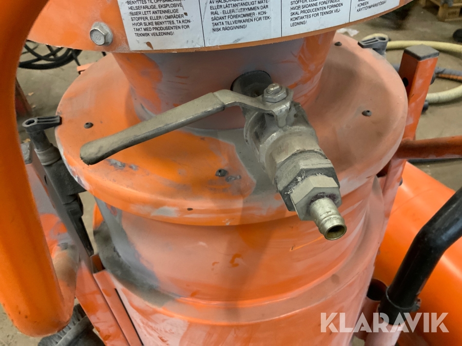 Industridammsugare Norclean Ejector NE42, Älmhult, Klaravik