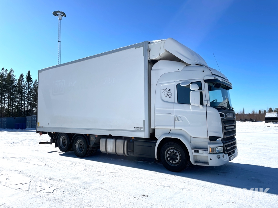 Lastbil Scania R520 6X2, Östersund, Klaravik auktioner