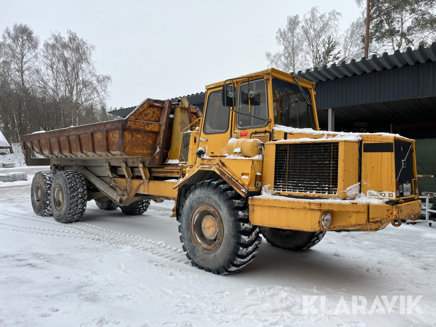 Lastväxlardumper Volvo BM 5350B, Falköping, Klaravik auktion