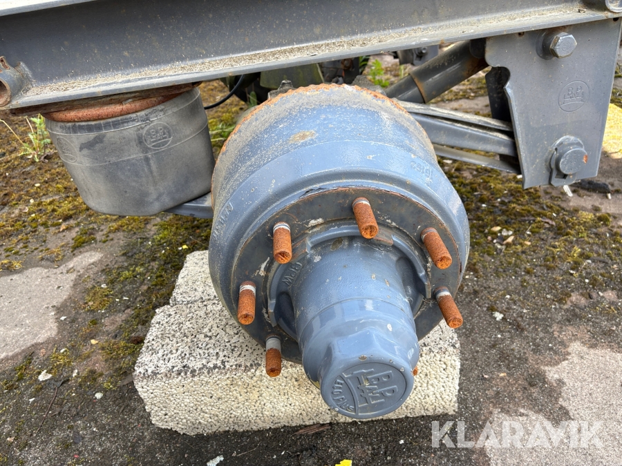 Styraxel/dolly till släp, Falköping, Klaravik auktioner