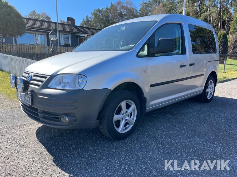 Skåpbil Volkswagen Caddy Life, Varberg, Klaravik auktioner