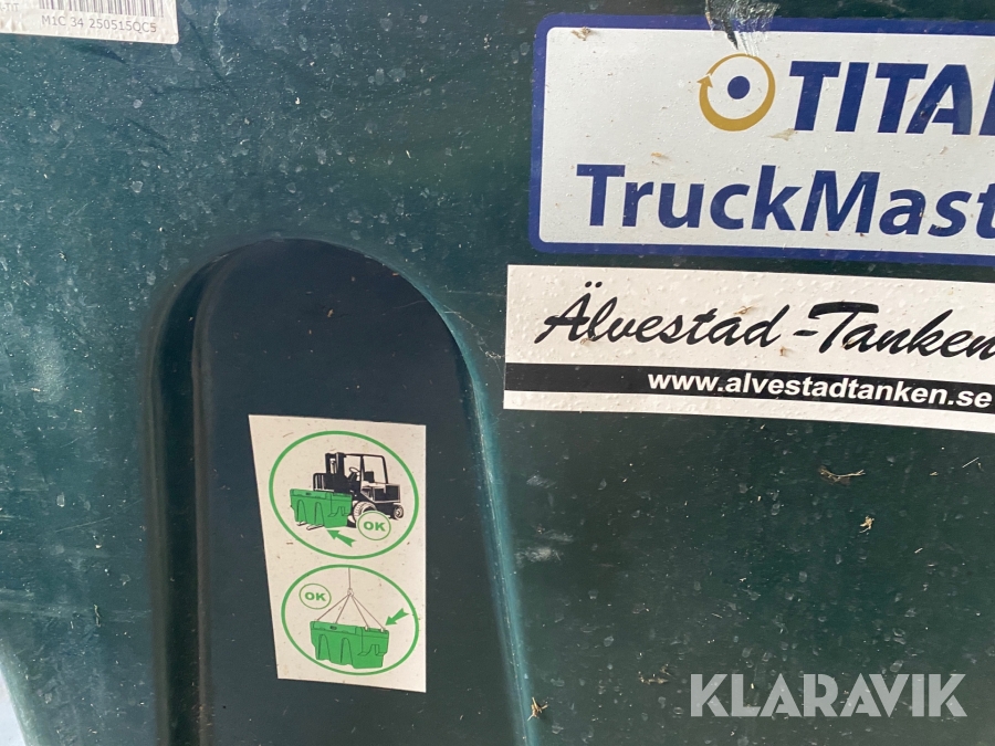 Klaravik Auktioner | Transporttank Titan truckmaster 430 liter