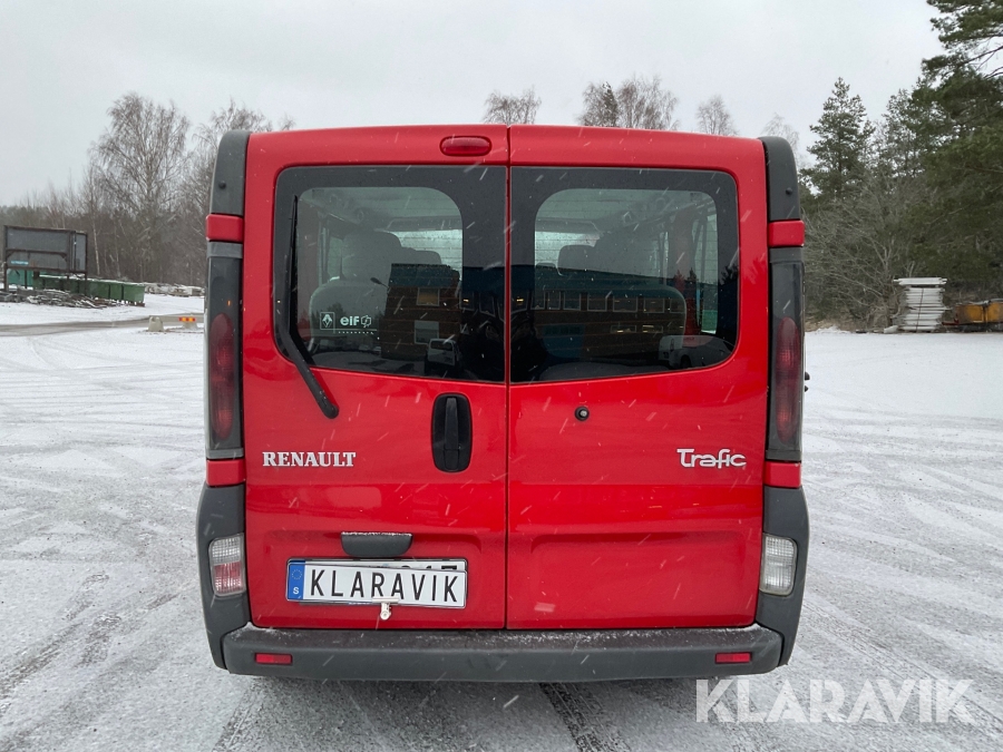 Minibuss Renault Trafic, Säffle, Klarav