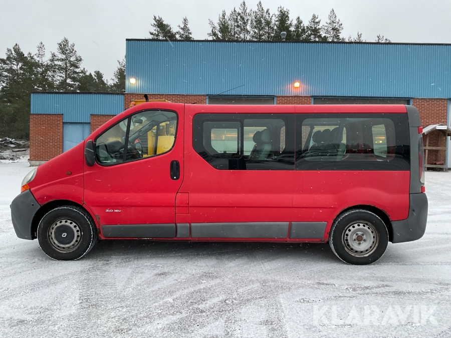 Minibuss Renault Trafic, Säffle, Klarav