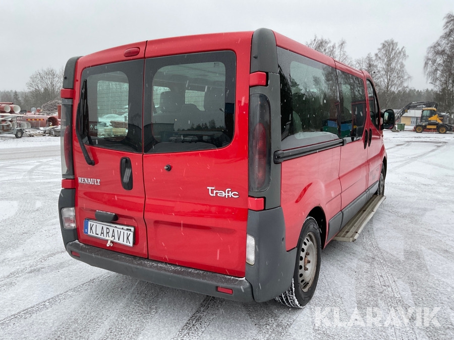 Minibuss Renault Trafic, Säffle, Klarav