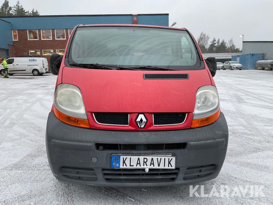 Minibuss Renault Trafic, Säffle, Klarav