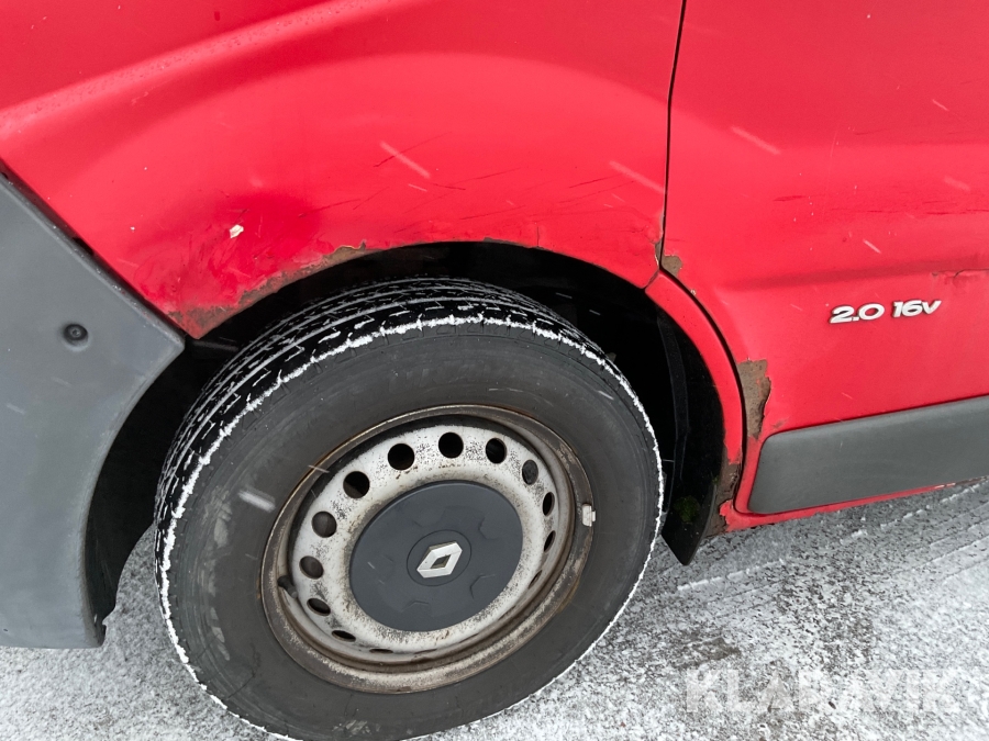 Minibuss Renault Trafic, Säffle, Klarav