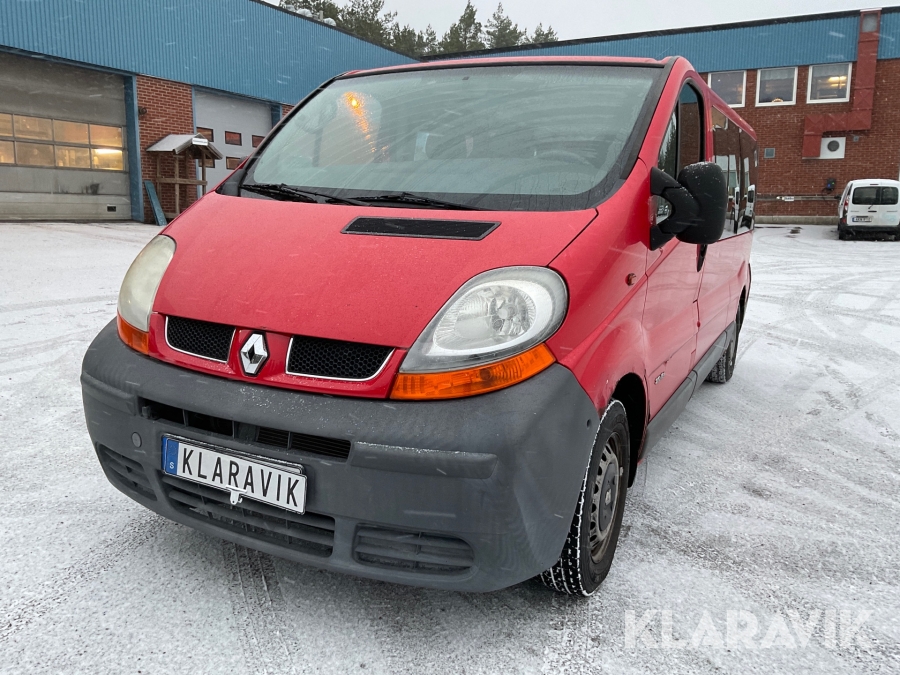 Minibuss Renault Trafic, Säffle, Klarav