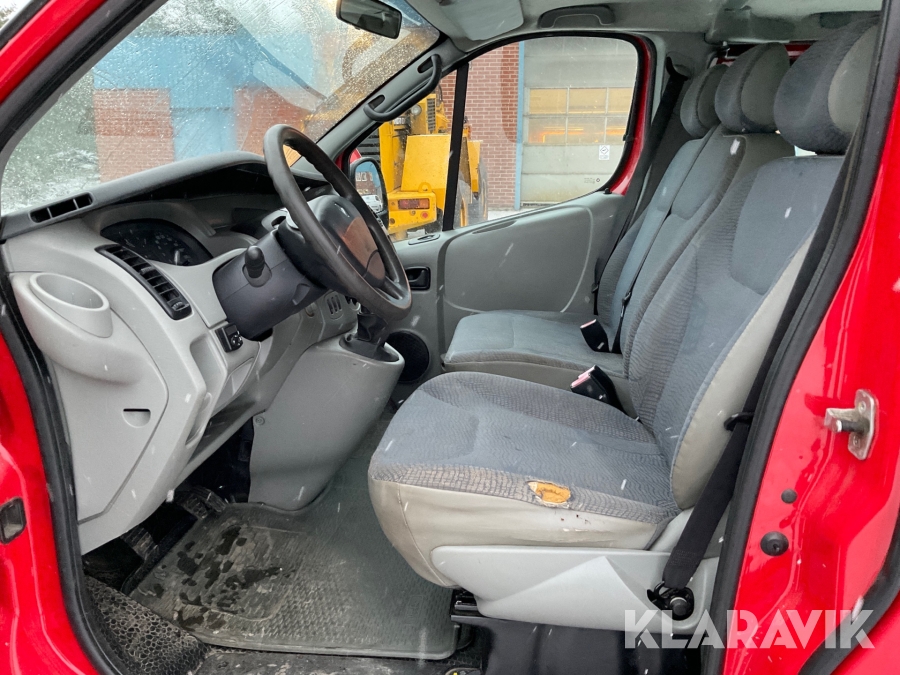 Minibuss Renault Trafic, Säffle, Klarav