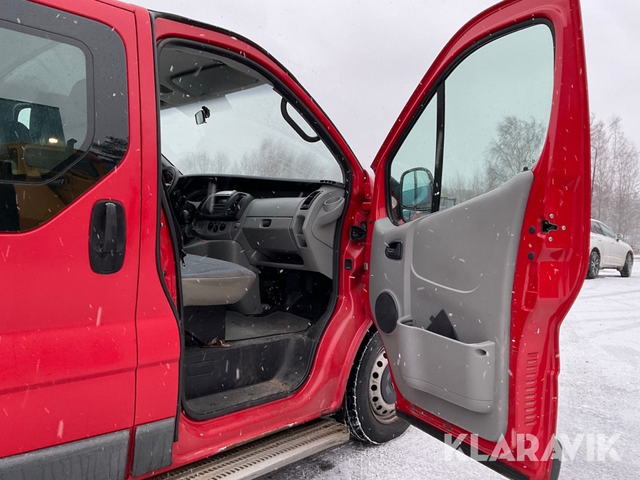 Minibuss Renault Trafic, Säffle, Klarav