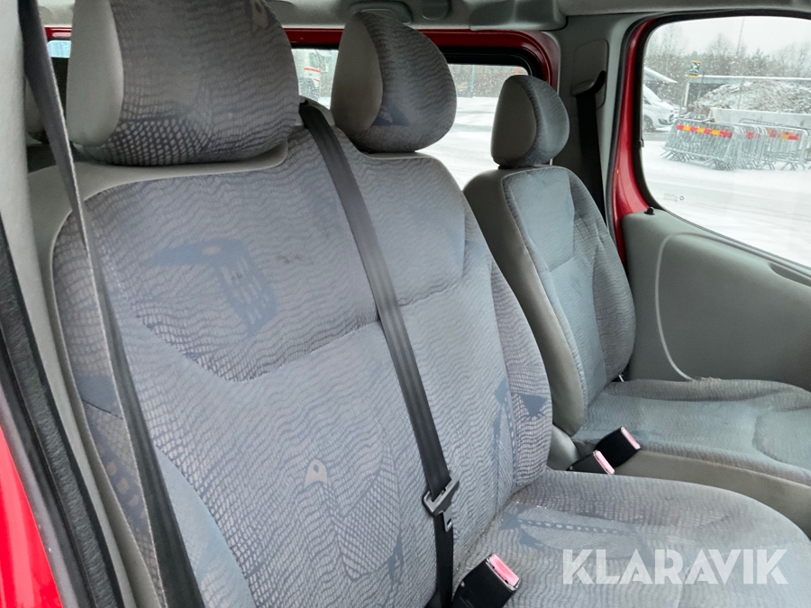 Minibuss Renault Trafic, Säffle, Klarav