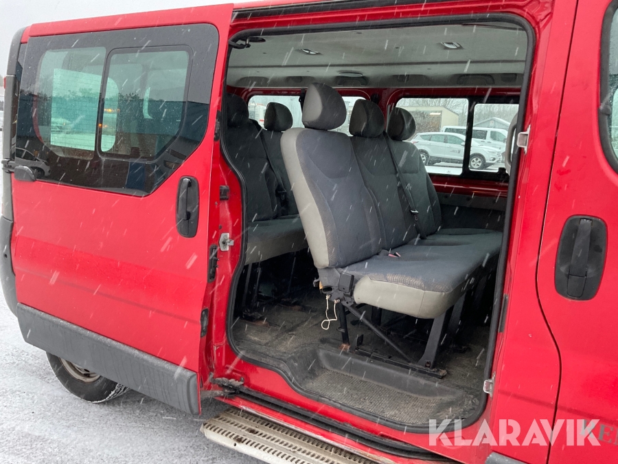 Minibuss Renault Trafic, Säffle, Klarav