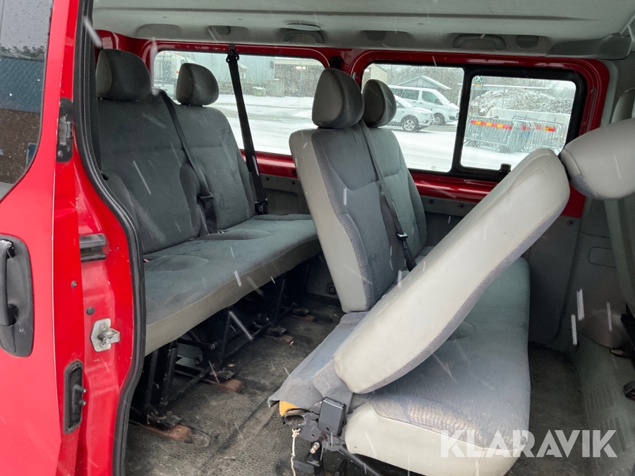 Minibuss Renault Trafic, Säffle, Klarav