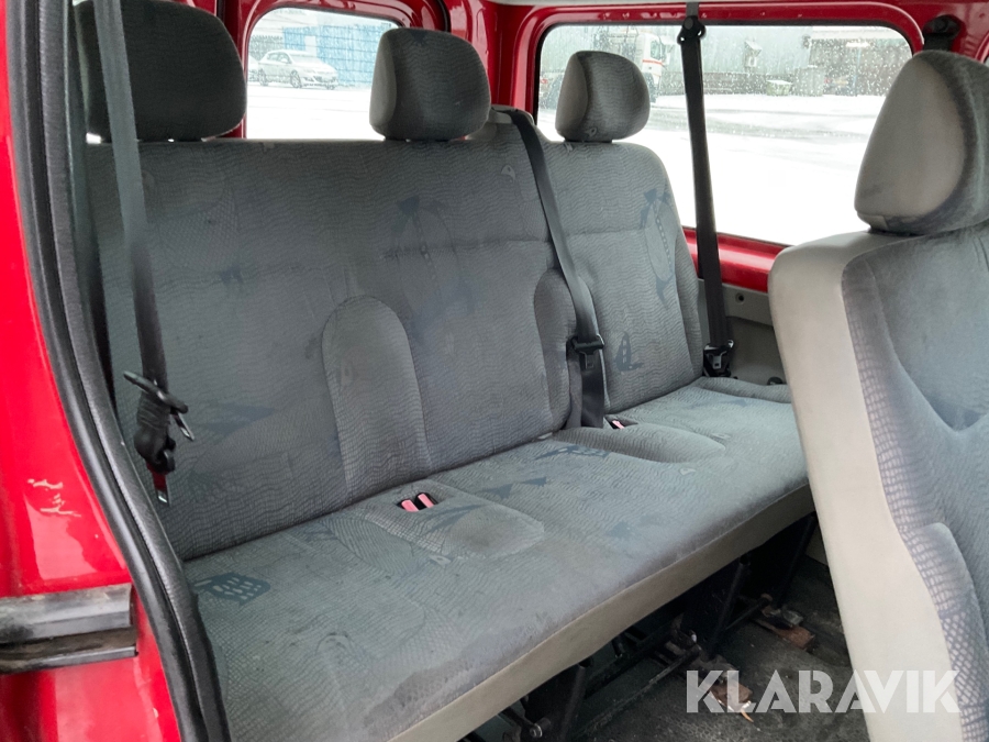Minibuss Renault Trafic, Säffle, Klarav