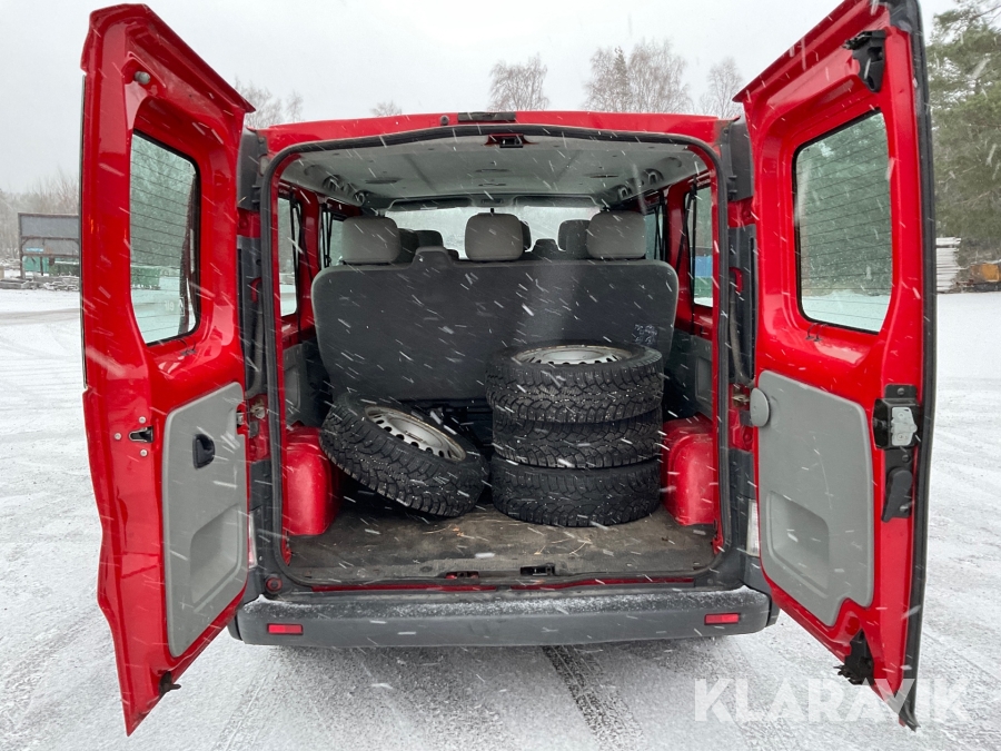 Minibuss Renault Trafic, Säffle, Klarav