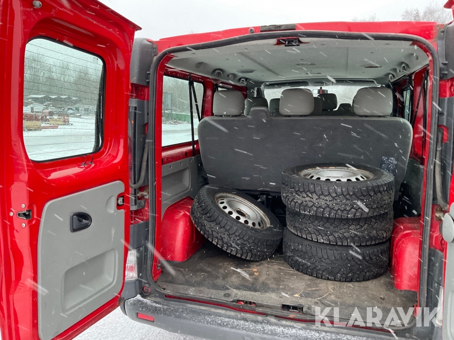 Minibuss Renault Trafic, Säffle, Klarav