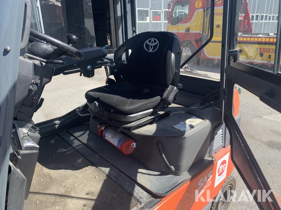Eltruck Toyota 7F BMF 25, Sundsvall, Klaravik auktioner