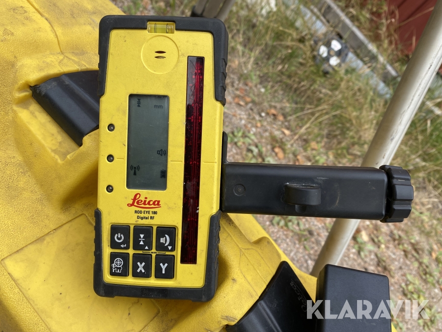 Rotationslaser och avvägare Leica Rugby 820, Kungsör, Klar